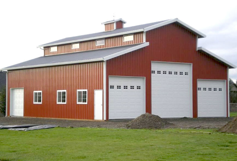 Steel Buildings with Monitor Roof Styles add an Atrium Look