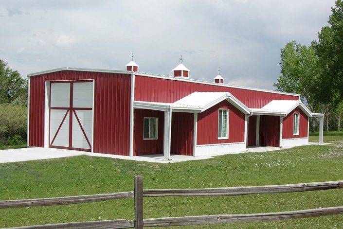 Steel Building Barns | Prefab Metal Barns | Sunward Steel Buildings
