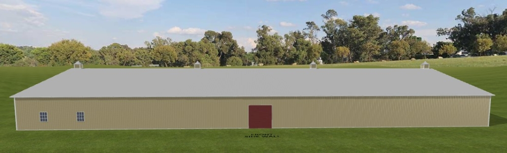 Prefab Metal Agricultural Building Kit in Micanopy, Florida