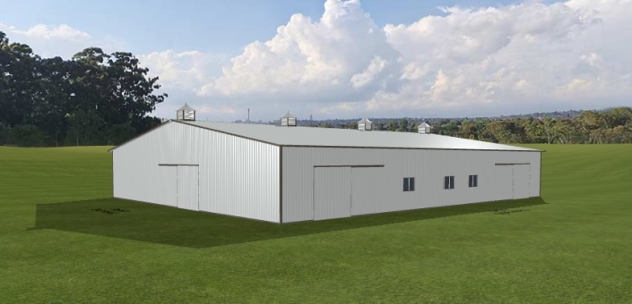 Prefab Agricultural Steel Building In Freemont, Nebraska