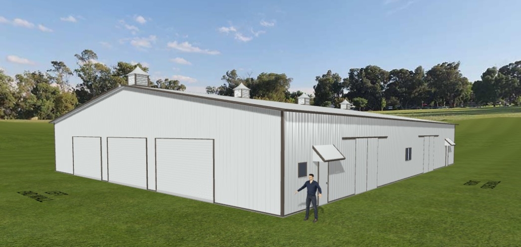 Prefab Agricultural Steel Building In Freemont, Nebraska