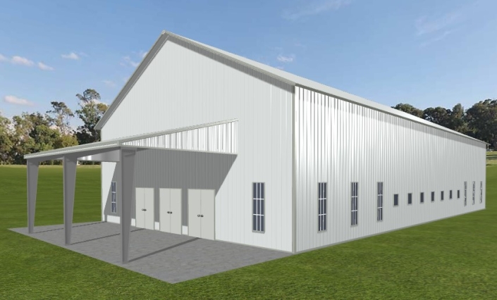 Prefabricated Steel Catholic Church Building in Ohio