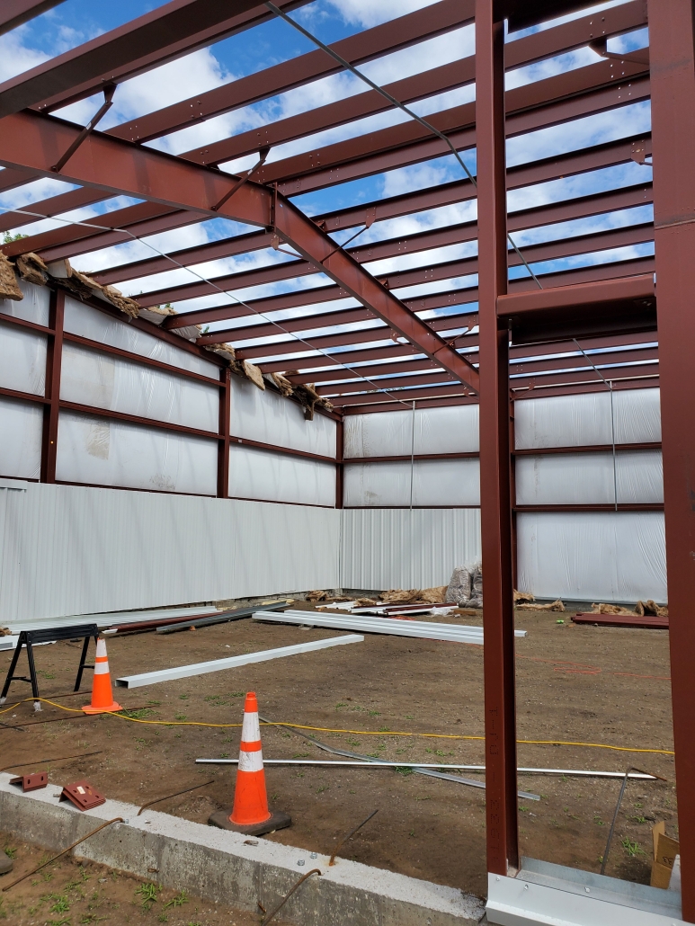 Prefabricated Metal Shop And Shipping Facility