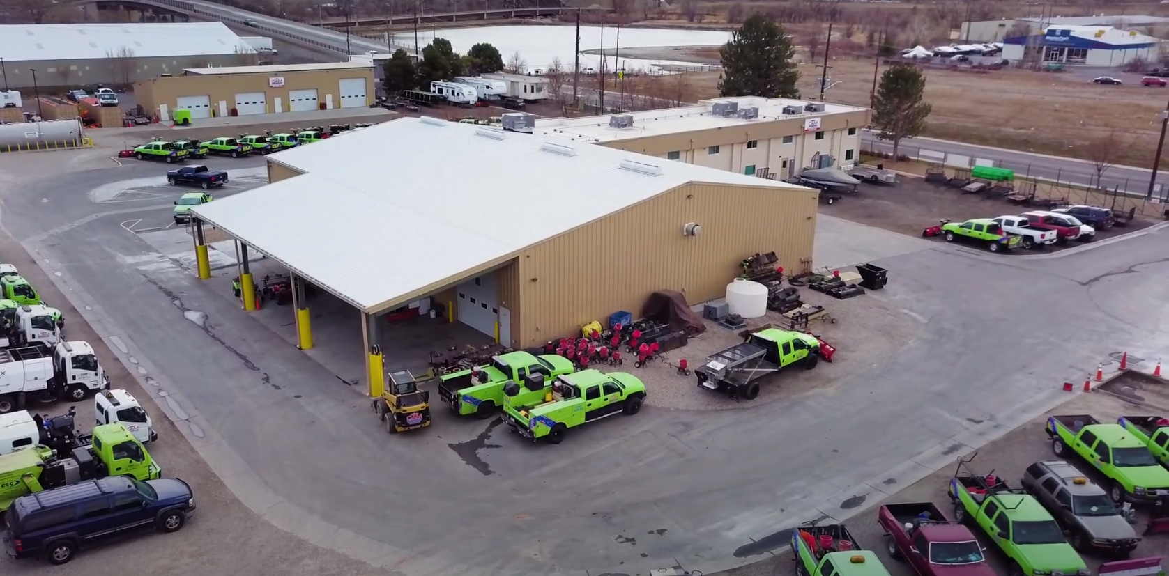 Commercial Steel Building for CAM Services of Denver, CO