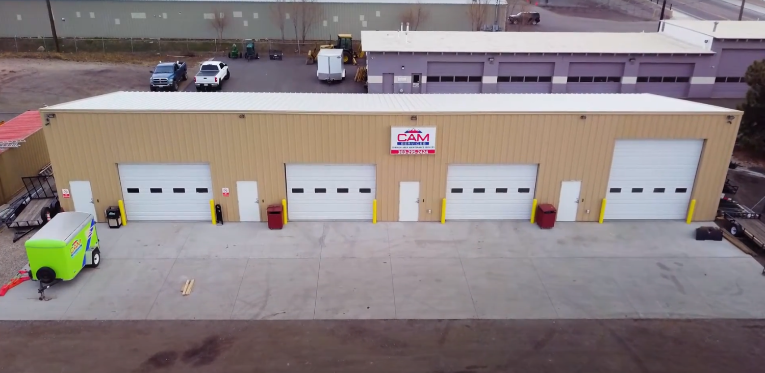Commercial Steel Building for CAM Services of Denver, CO