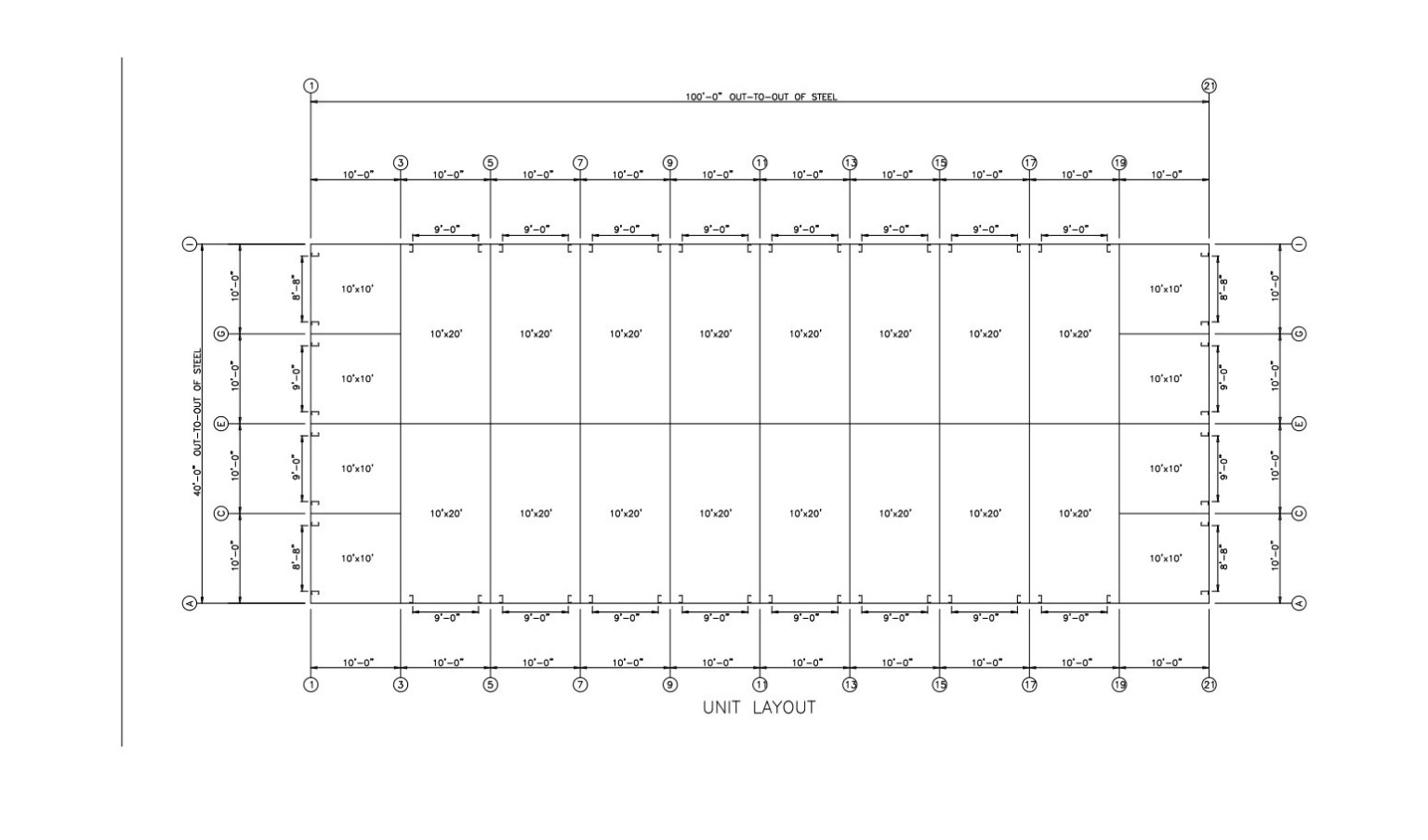 Self Storage Steel Buildings | Metal Building Kits for Construction