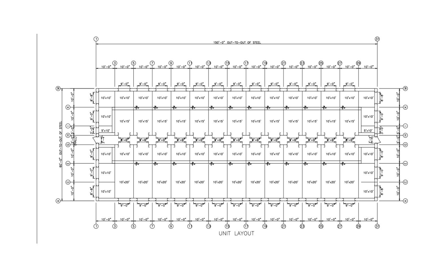 Self Storage Steel Buildings | Metal Building Kits for Construction