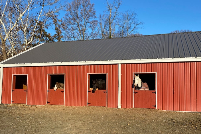 Metal Barns | Custom Steel Barn Buildings - Sunward Steel Buildings