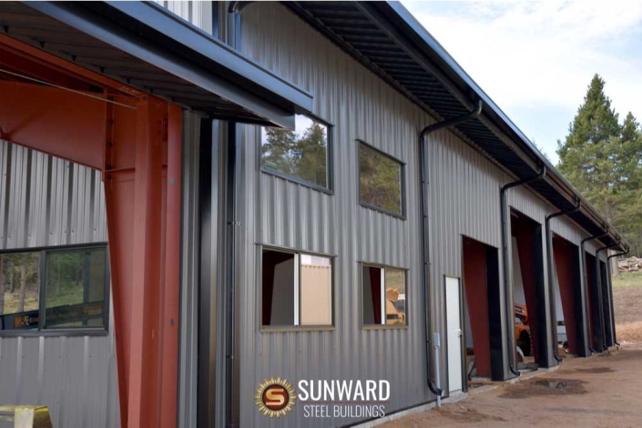 Monitor Style Office And Shop Building In Evergreen, Co