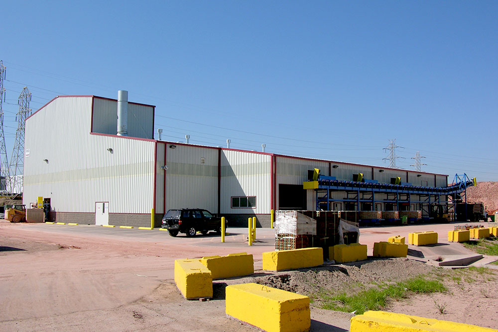 Steel Building for Food Production Facility in North Dakota