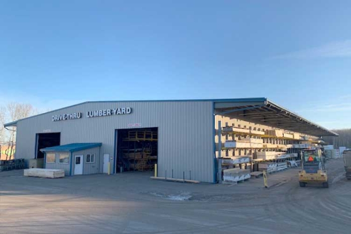Commercial Lumber Building In Prince Albert, Saskatchewan, CA