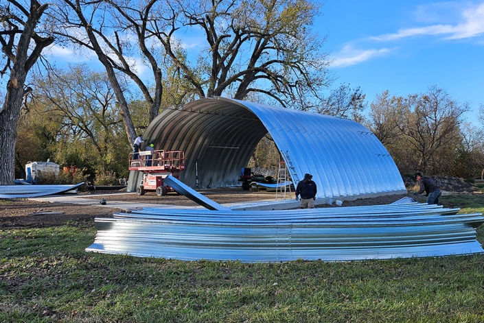 Prefabricated Metal Arch Building | Sunward Steel Buildings