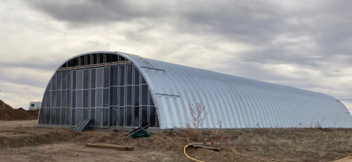 Prefabricated Steel Arch Building | Sunward Steel Buildings